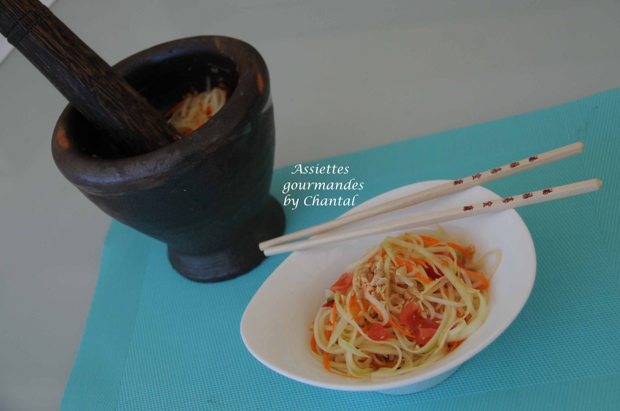 Salade de papaye verte - Cuisine thaïe