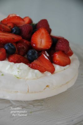 Pavlova façon Christophe Michalak