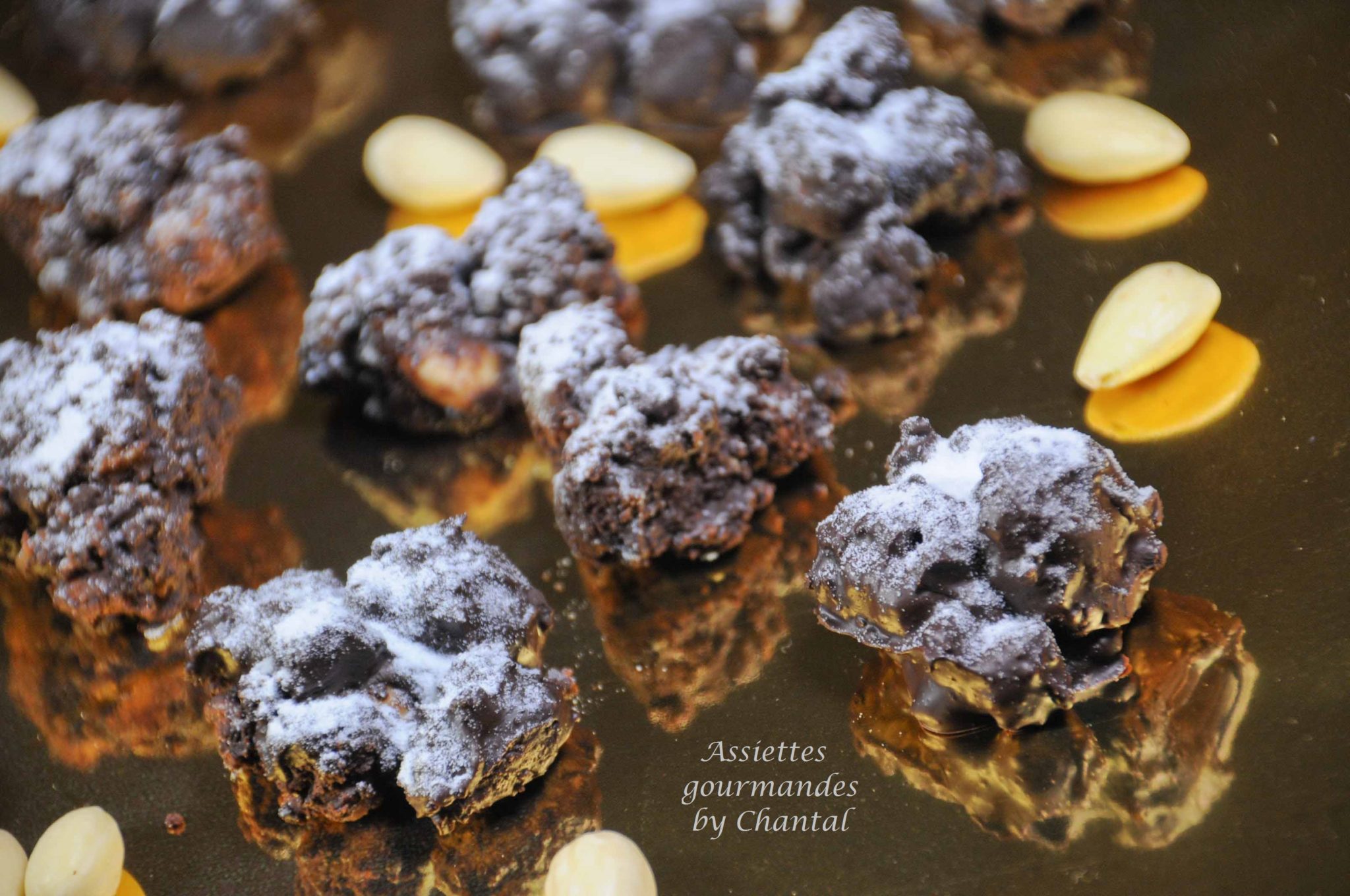 Amandes caramel chocolat... et des chocolats à gagner!