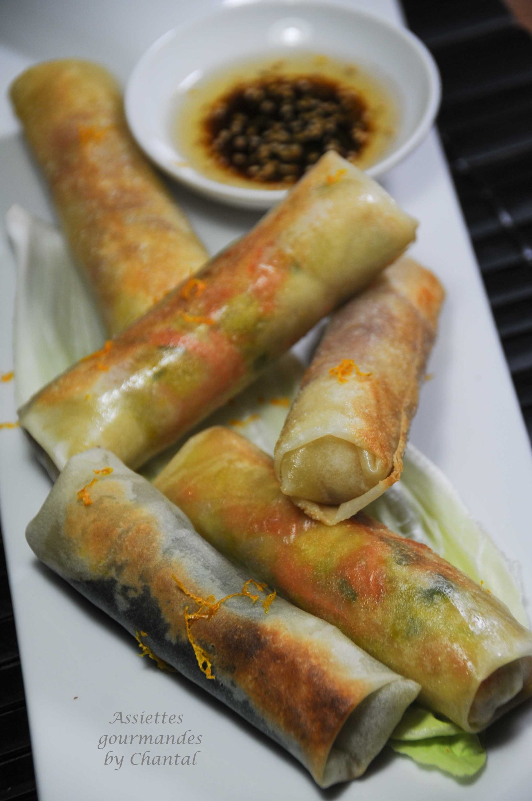 Spring Roll aux gambas, au fromage ou aux légumes... à vous de choisir!