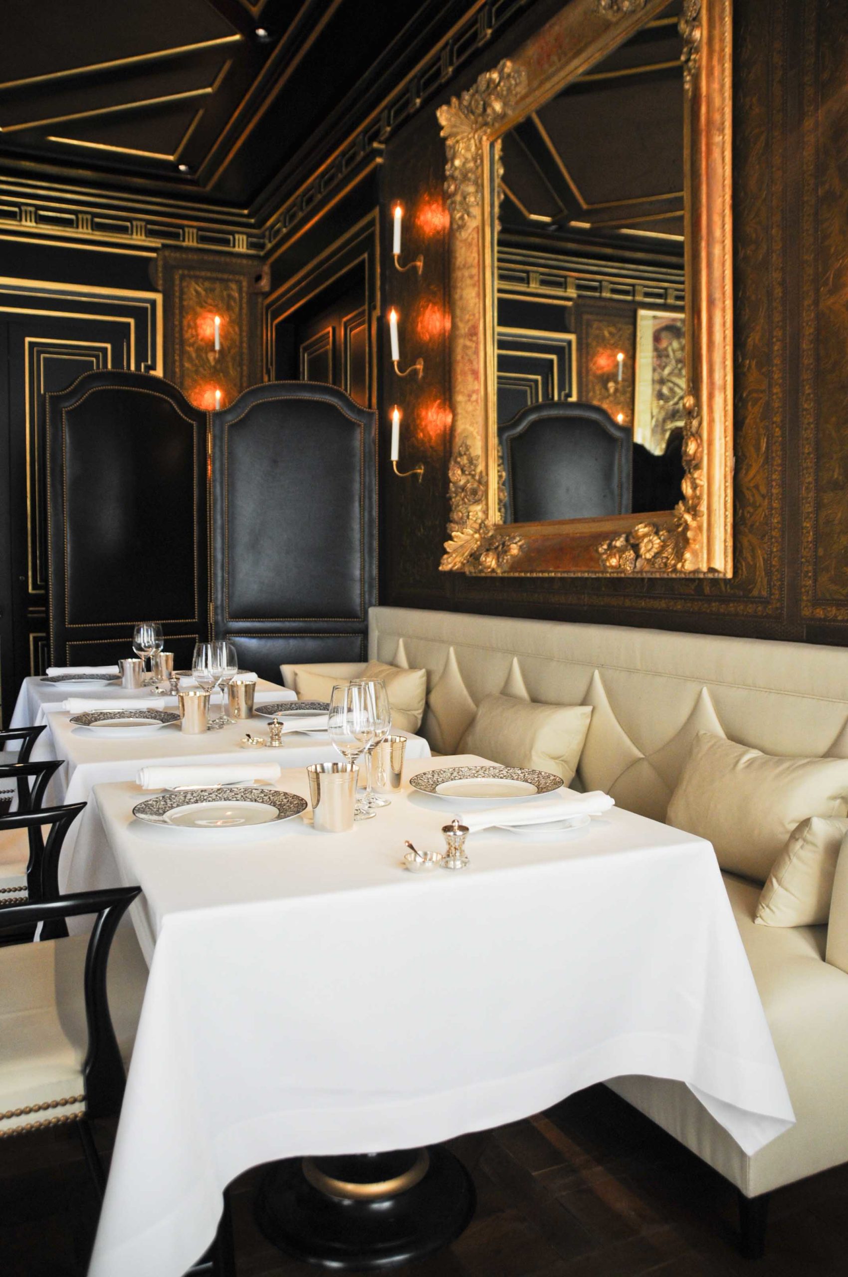 Déjeuner au Restaurant Le Gabriel à l'hôtel La Réserve, Paris