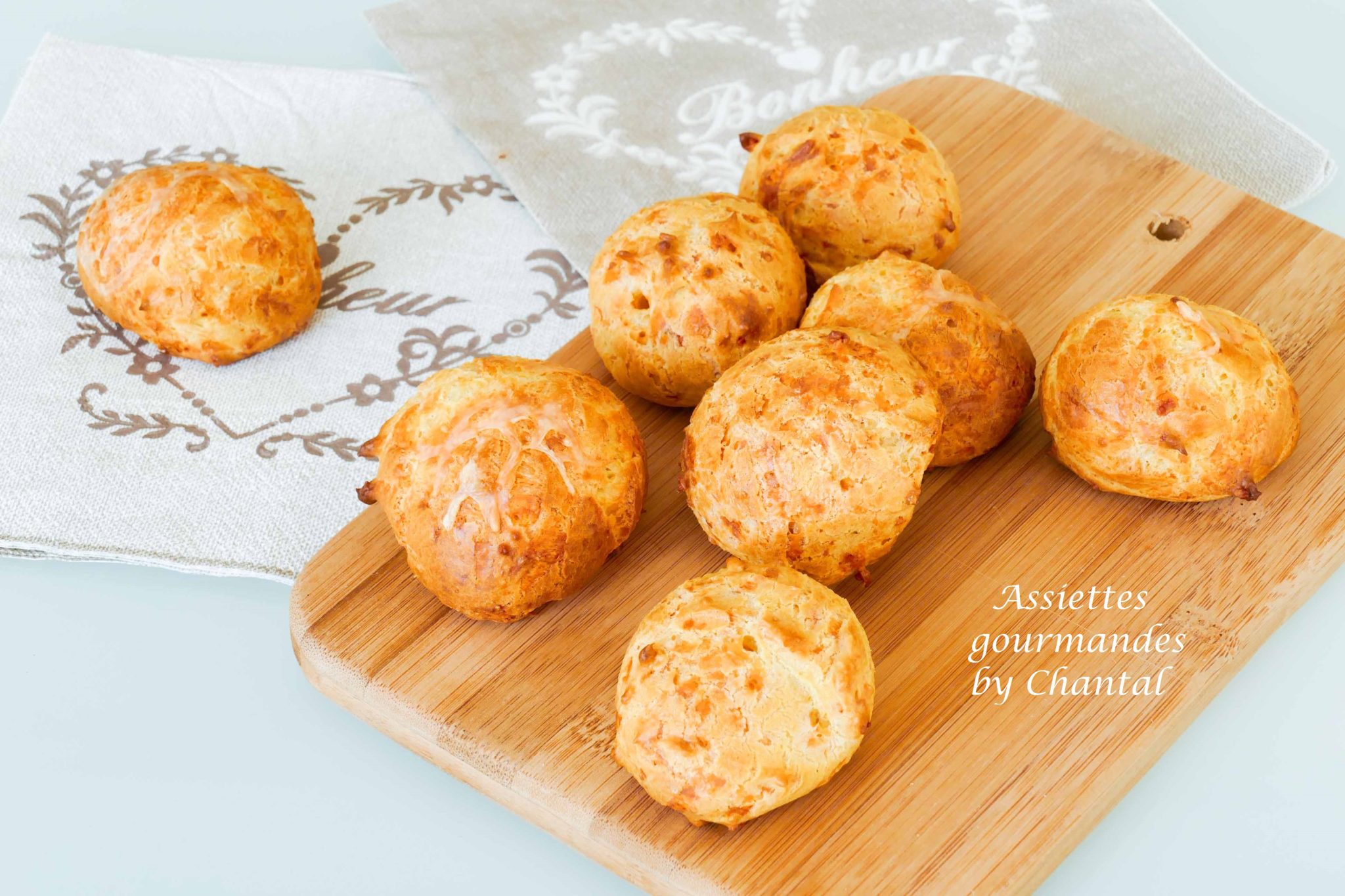 Gougères au fromage - Recette Thermomix