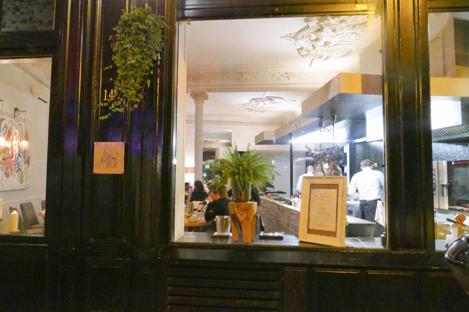 Dîner au restaurant Coté Rue à Bordeaux