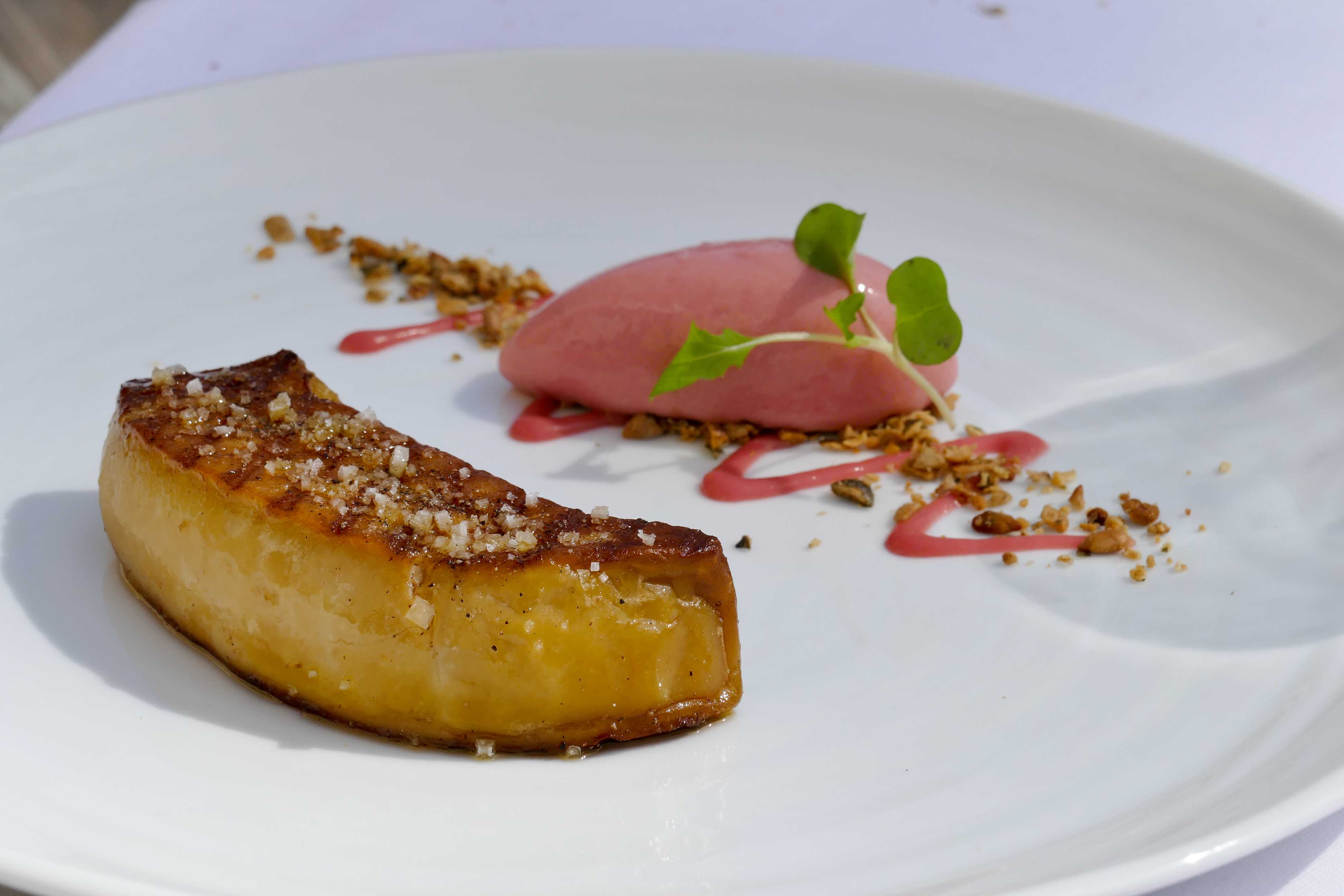 Déjeuner au restaurant La Réserve du Château de Raba, à Talence