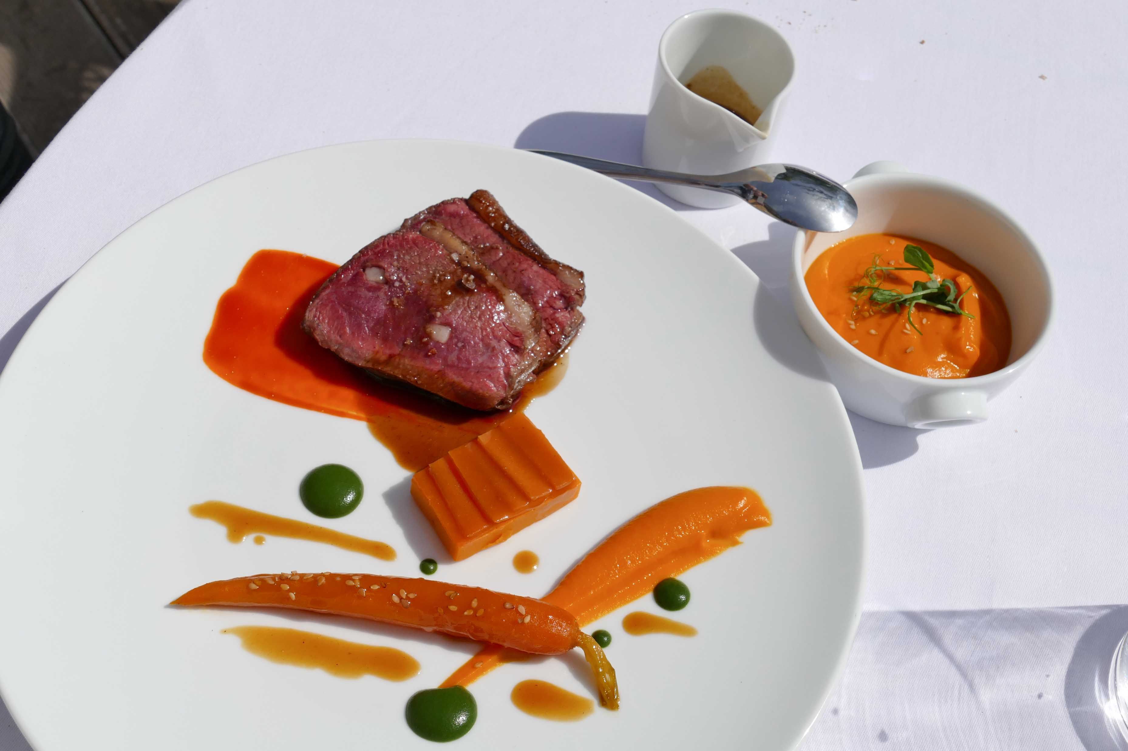 Déjeuner au restaurant La Réserve du Château de Raba, à Talence