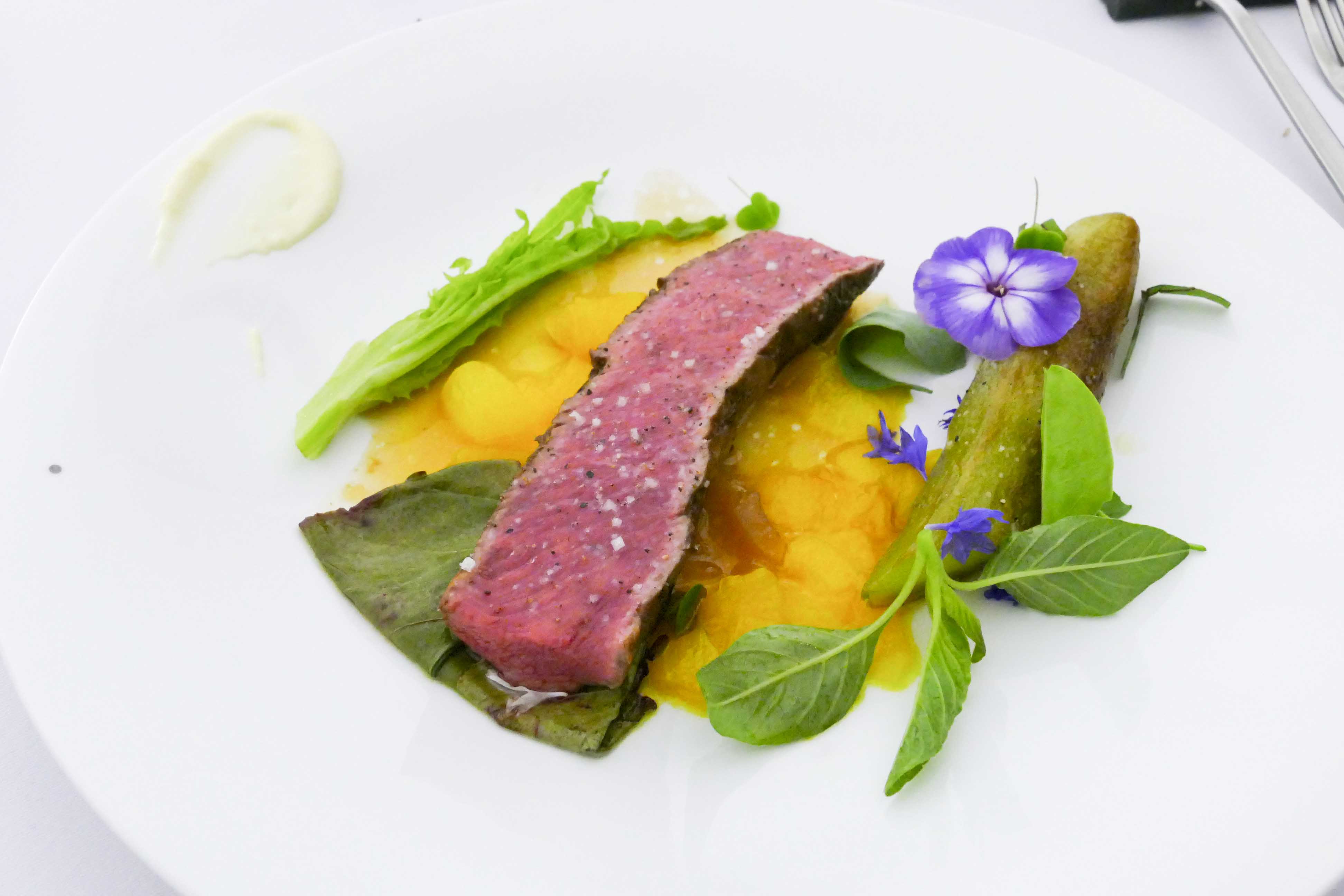 Dîner chez Sébastien Bras, restaurant Le Suquet, Laguiole