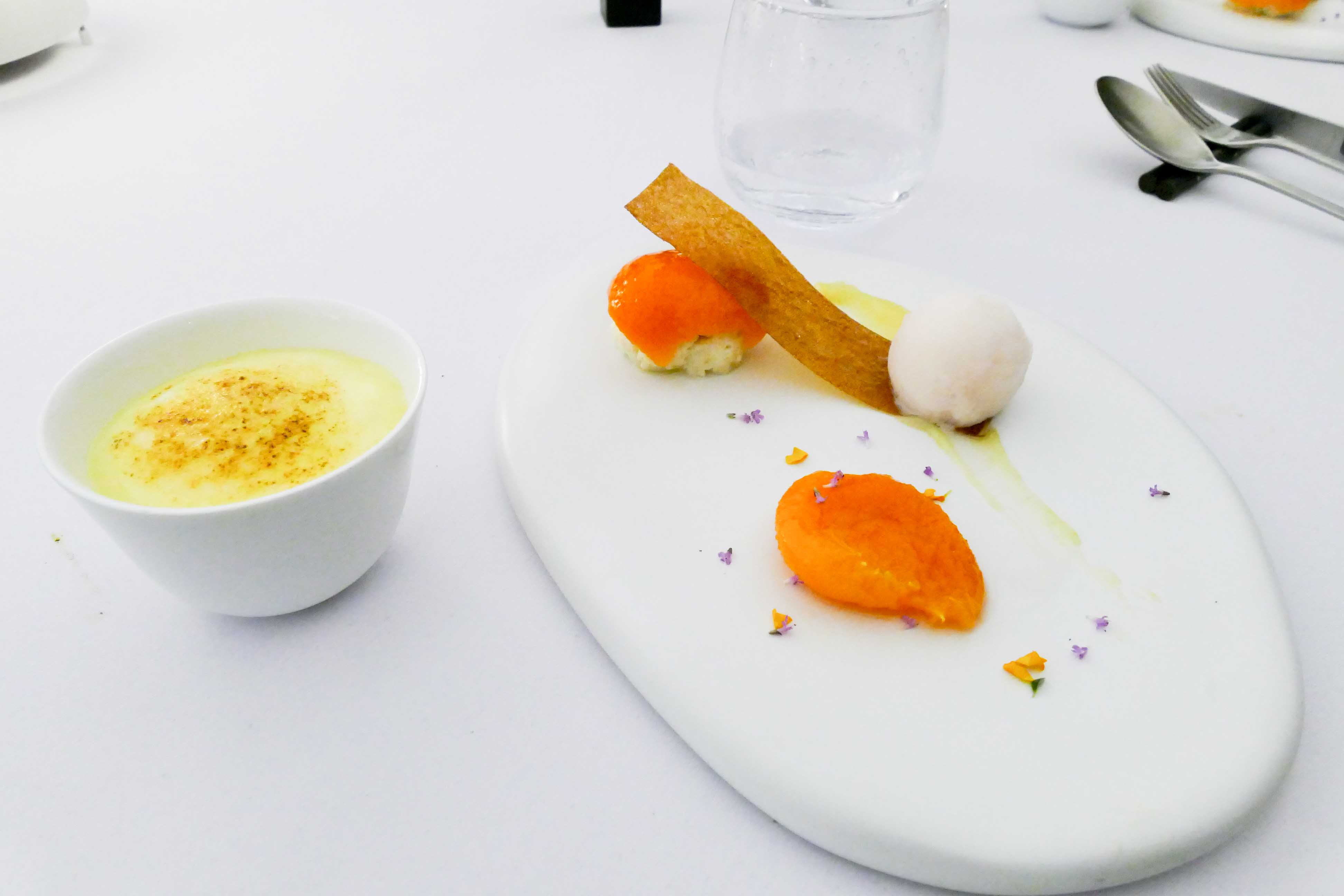 Dîner chez Sébastien Bras, restaurant Le Suquet, Laguiole