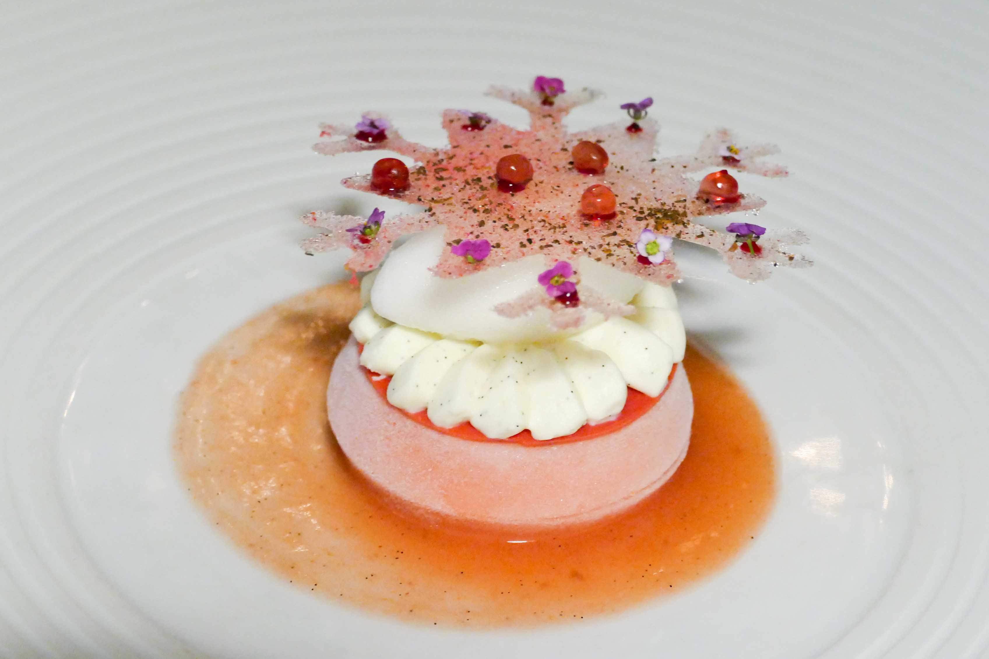 Dîner au restaurant Ossiano à Dubaï, avec l’artiste Grégoire Berger