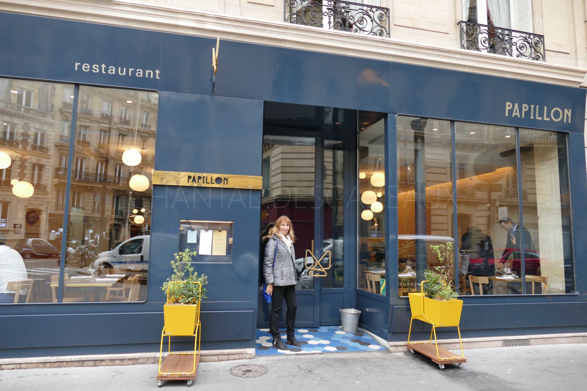 Restaurant Papillon à Paris - Christophe Saintagne