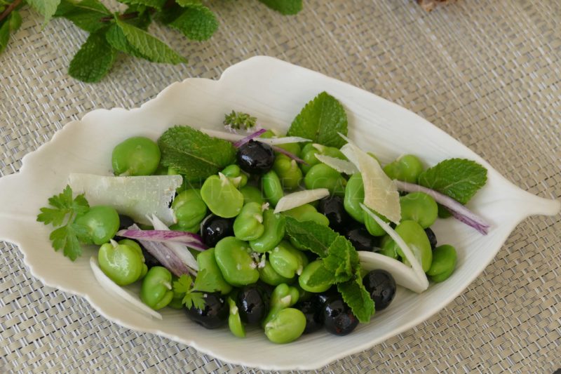 Salade fraîcheur aux Fèves fraîches - Alain Passard