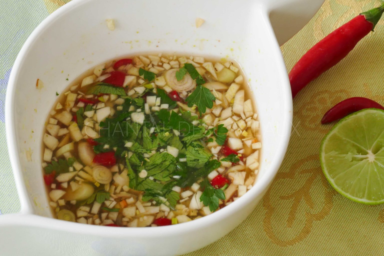 Poisson sauce thaï - Cuisine thaï