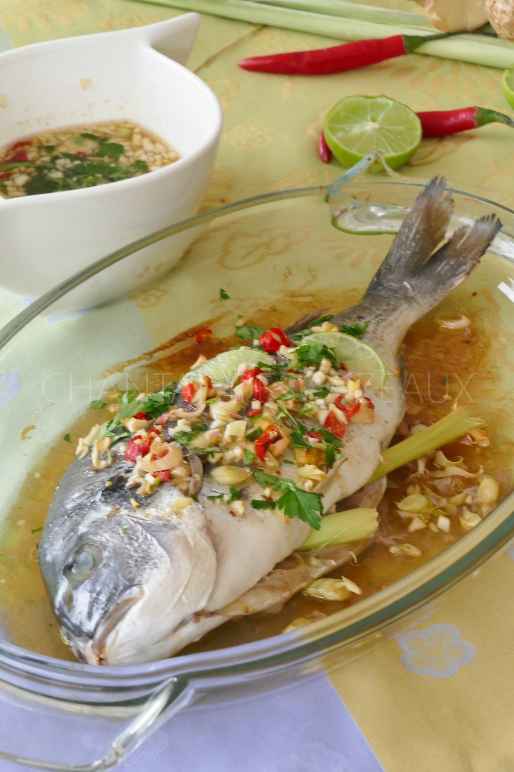 Poisson sauce thaï - Cuisine thaï