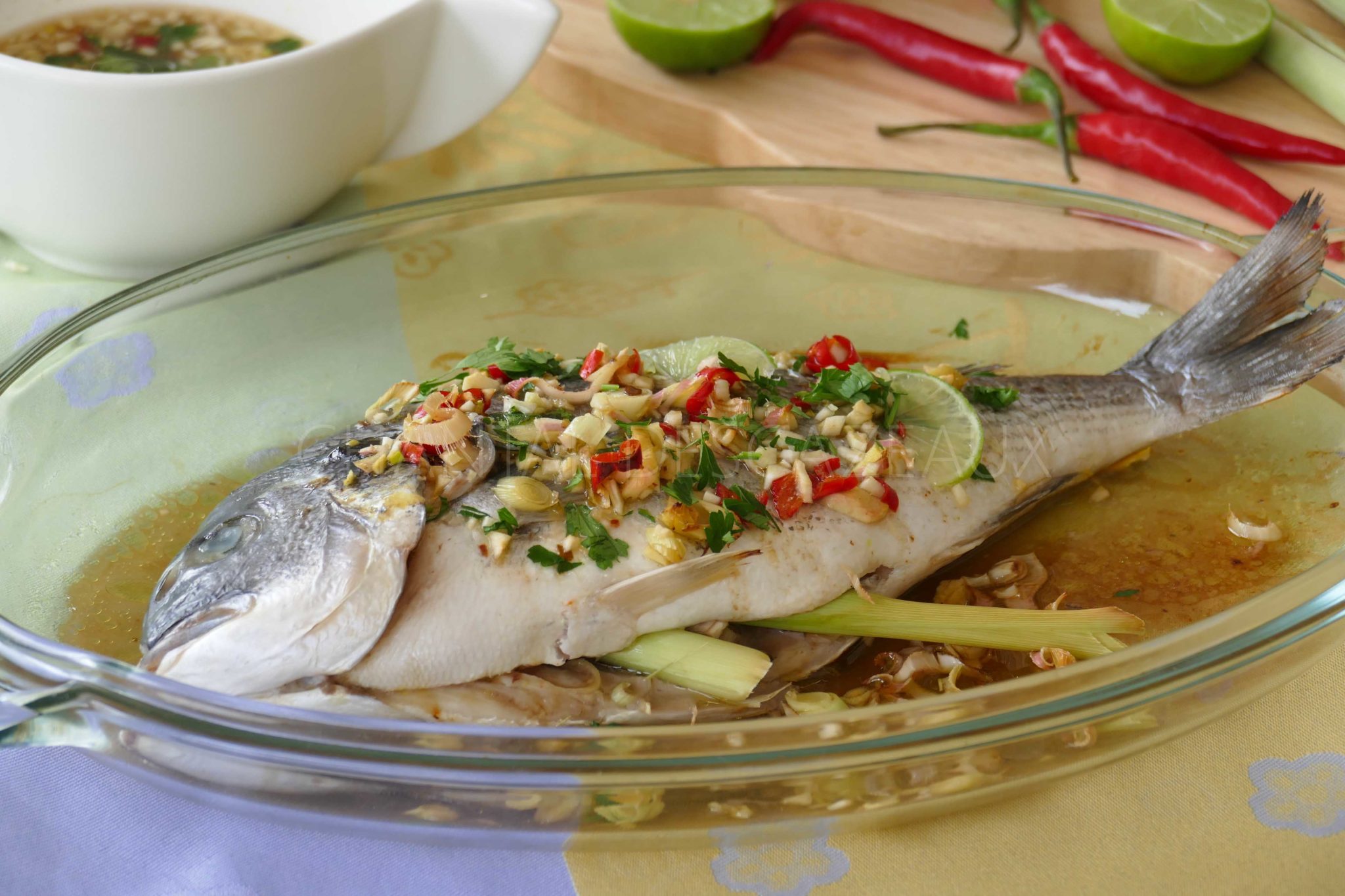 Poisson sauce thaï - Cuisine thaï