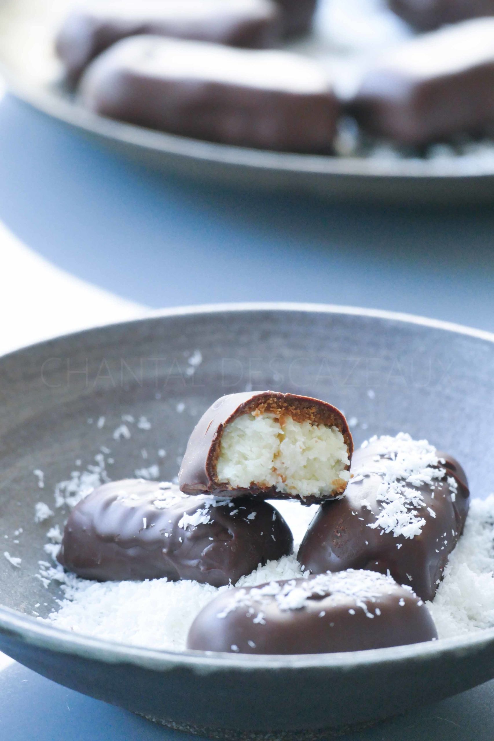 Bounty Maison - Barres chocolat coco