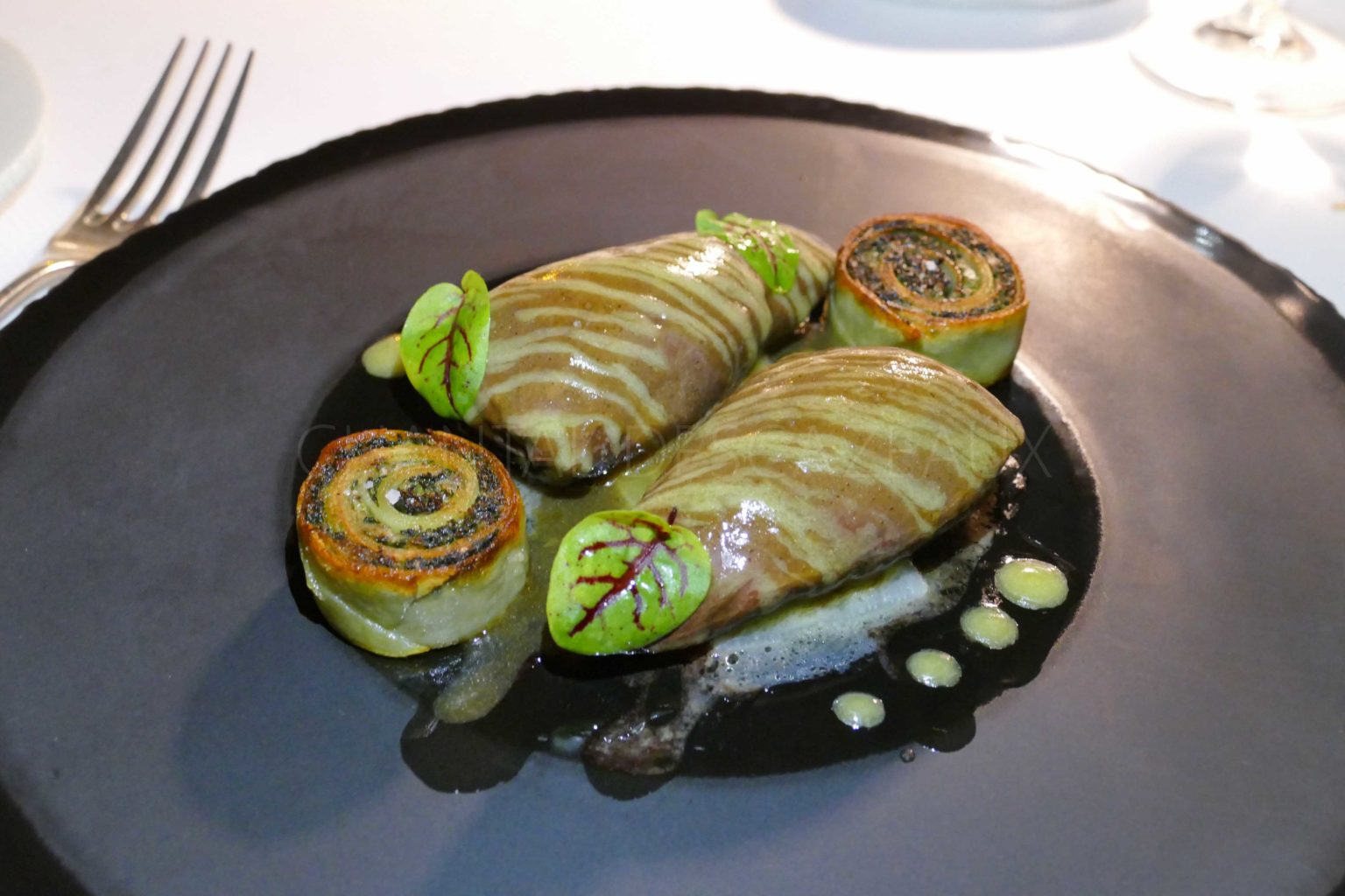 Saint-Jacques et petits pois - Recette de Nicolas Rondelli - Assiettes ...