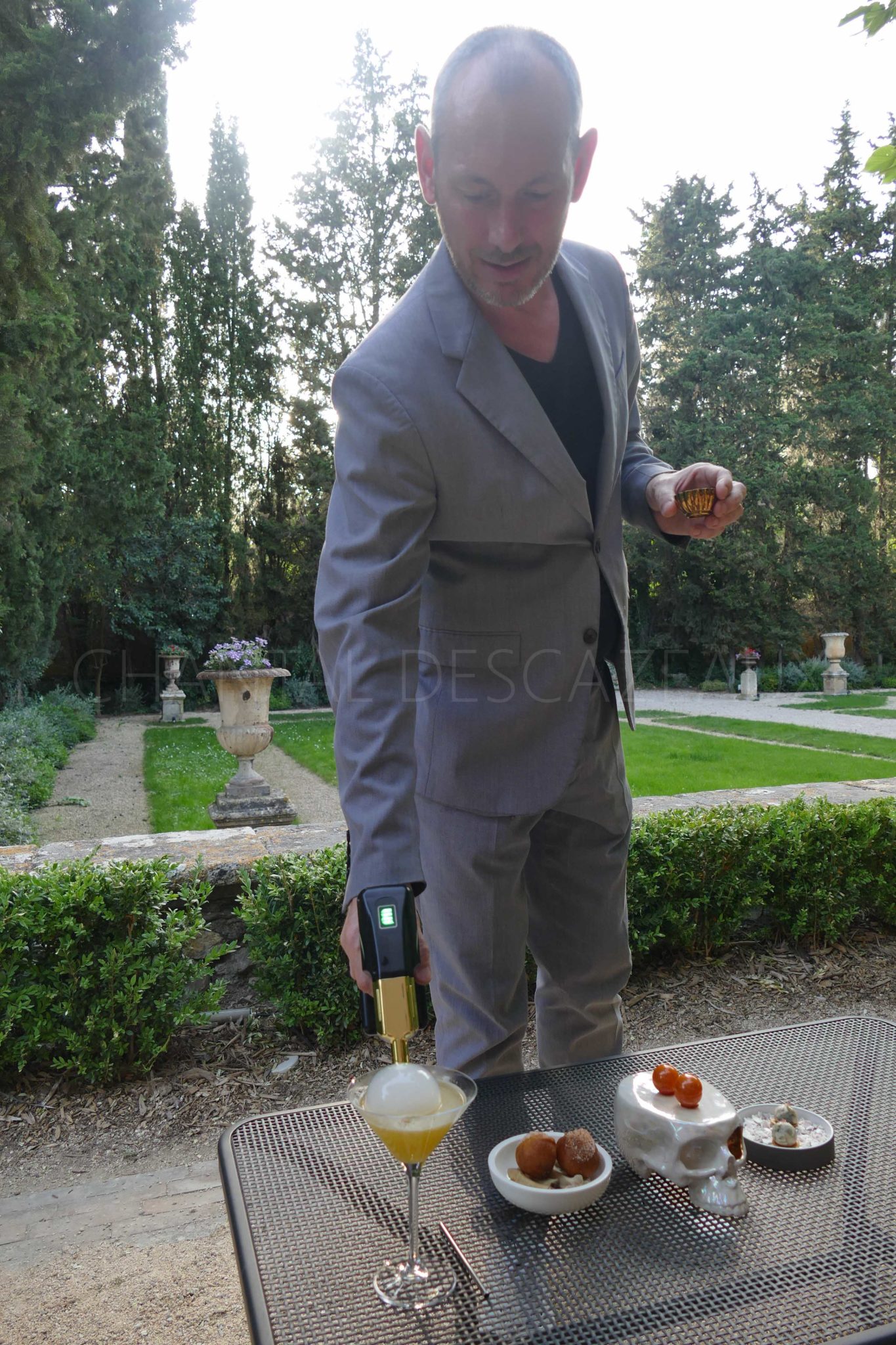 Dîner au Château de la Pioline, Pierre Reboul à Aix en Provence