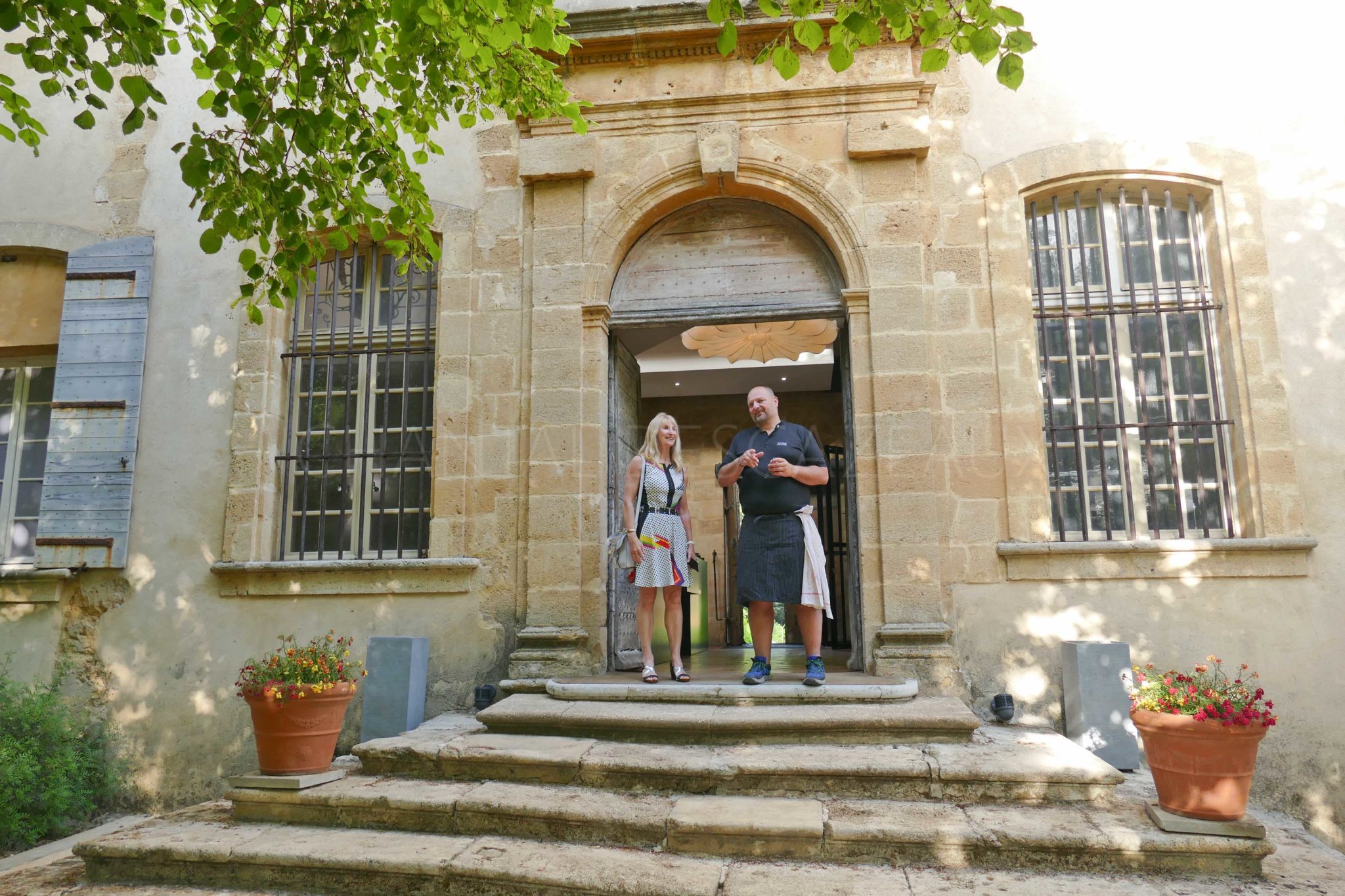 Dîner au Château de la Pioline, Pierre Reboul à Aix en Provence