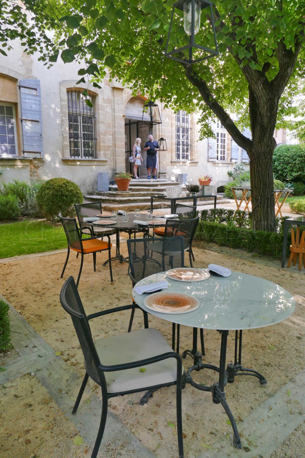 Dîner au Château de la Pioline, Pierre Reboul à Aix en Provence