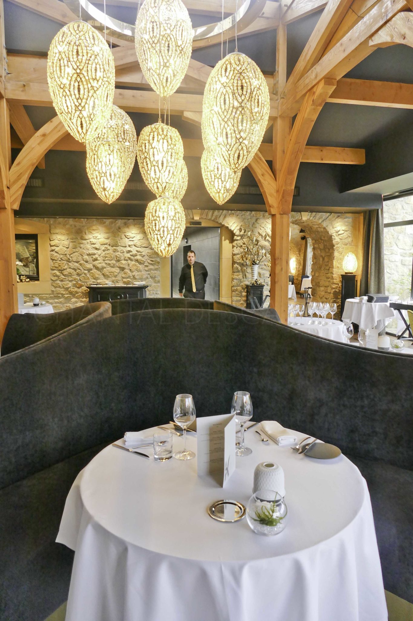 Le K, le restaurant gastronomique du Domaine de la Klauss