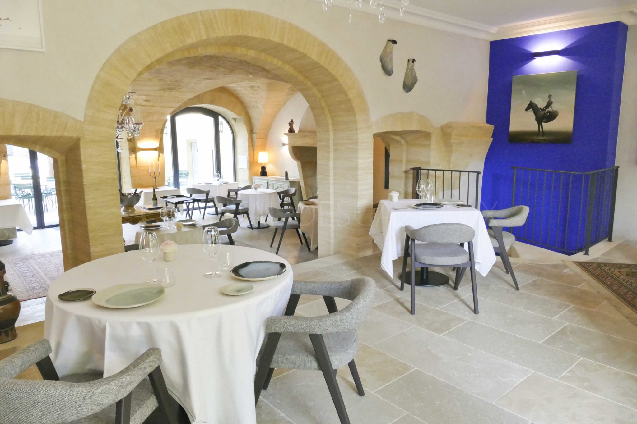 Dîner de haut vol au Château de Collias