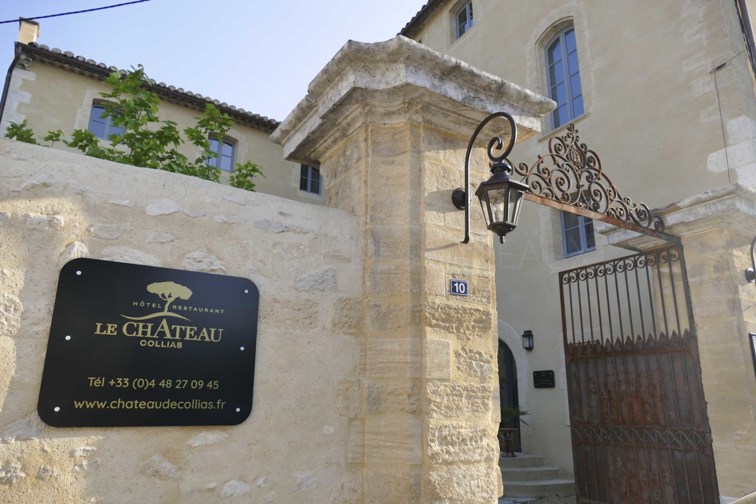 Dîner de haut vol au Château de Collias
