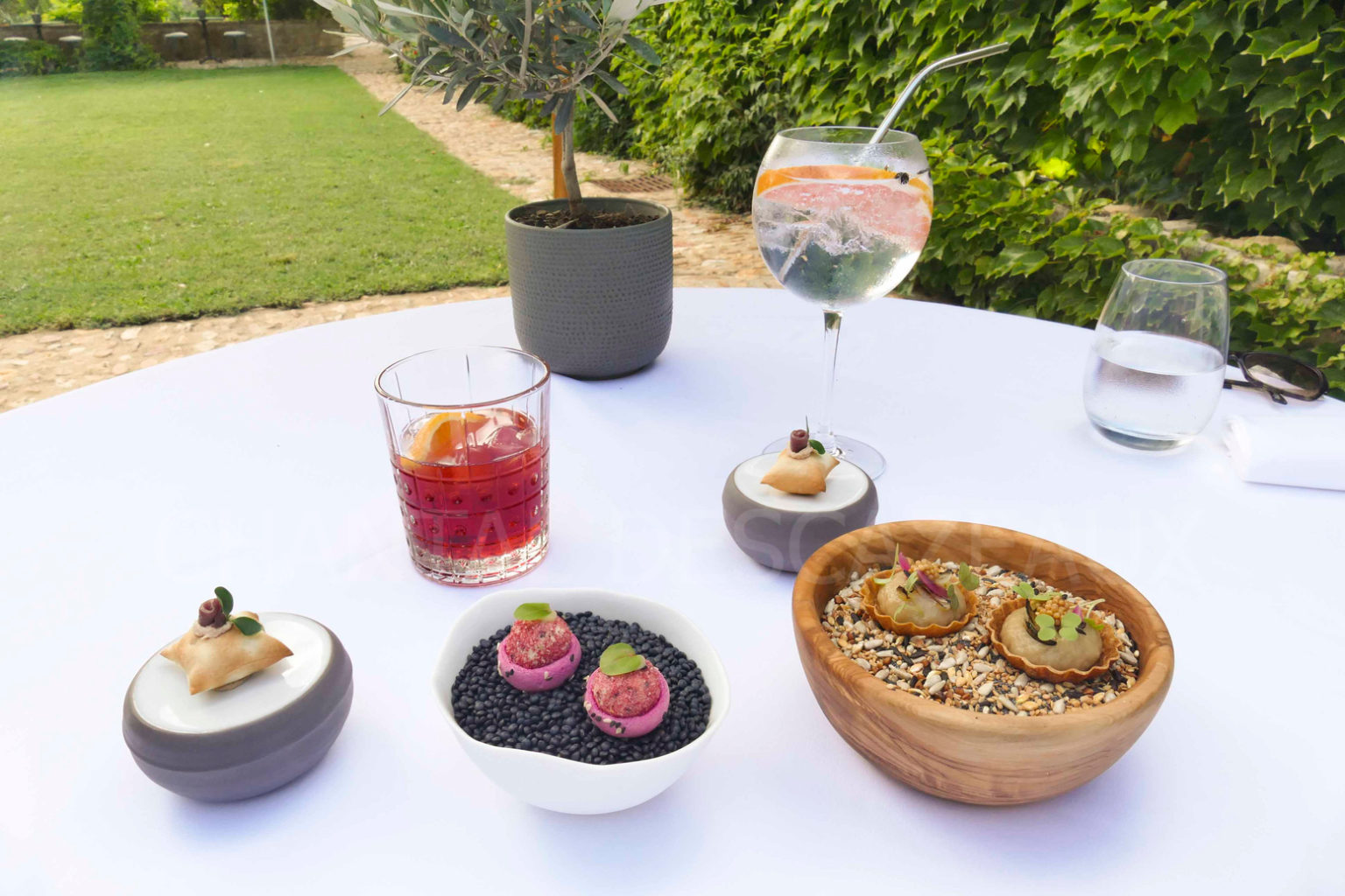 Château de Montcaud : un dîner signé Matthieu Hervé